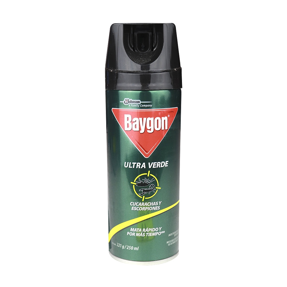 BAYGON ULTRA VERDE AEROSOL 250 ML – Merkapp