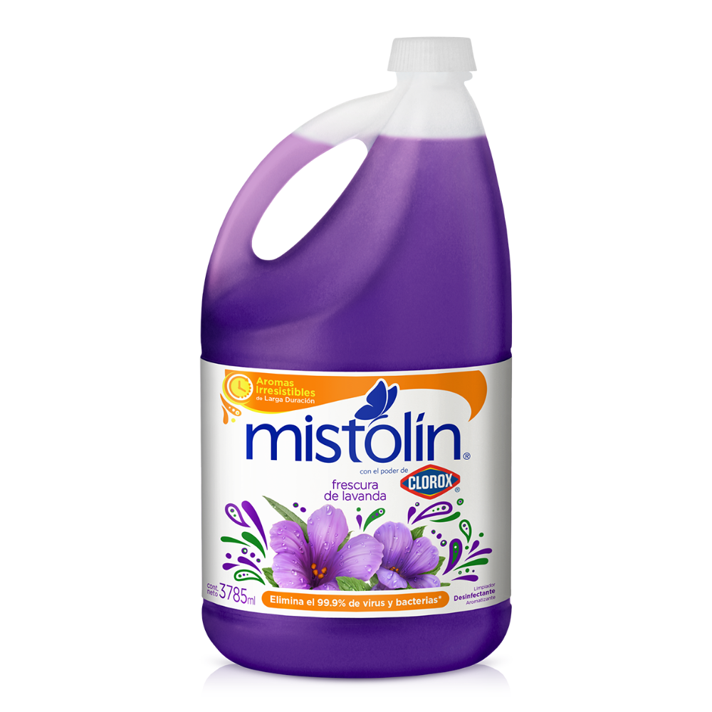 LIMPIADOR DESINFECTANTE MISTOLIN LAVANDA 1 GALON – Merkapp