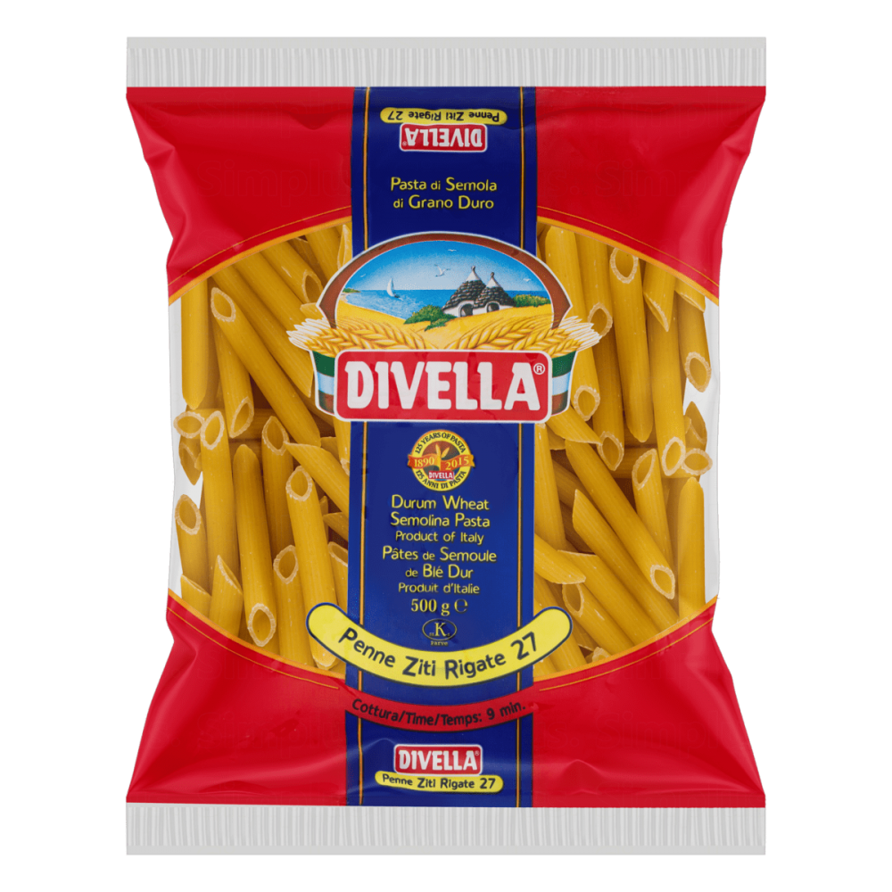 PASTA PENNE ZITI RIGATE DIVELLA 27 500 GR – Merkapp